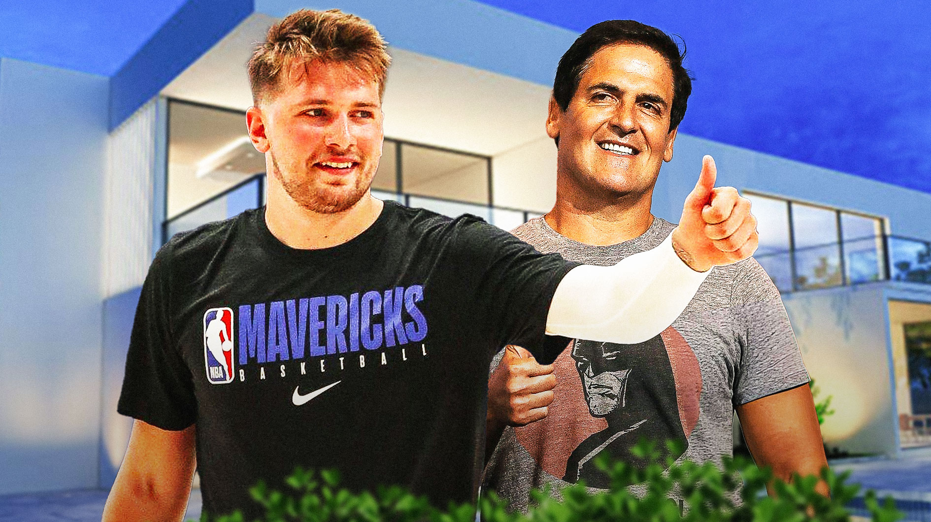 Luka Spent MILLIONS To Be Neighbours With Mark Cuban | ClutchPoints