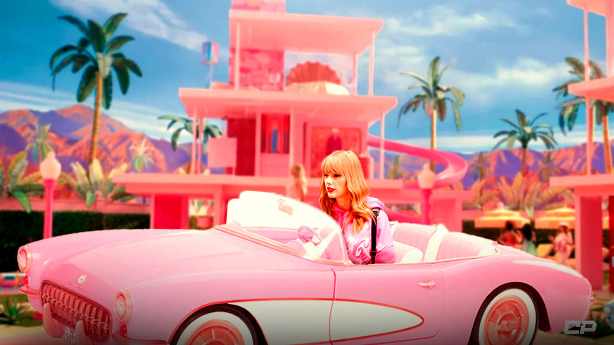 Taylor Swift Drives A Barbie Car? | ClutchPoints