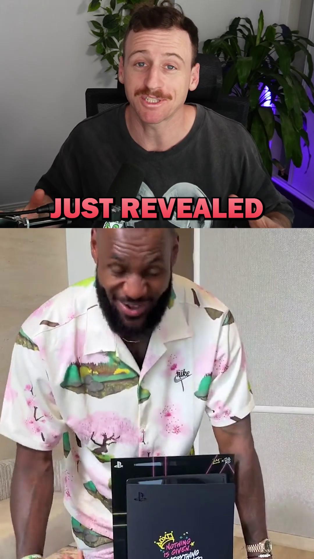 LeBron James' PS5 Is absolutely AMAZING | ClutchPoints