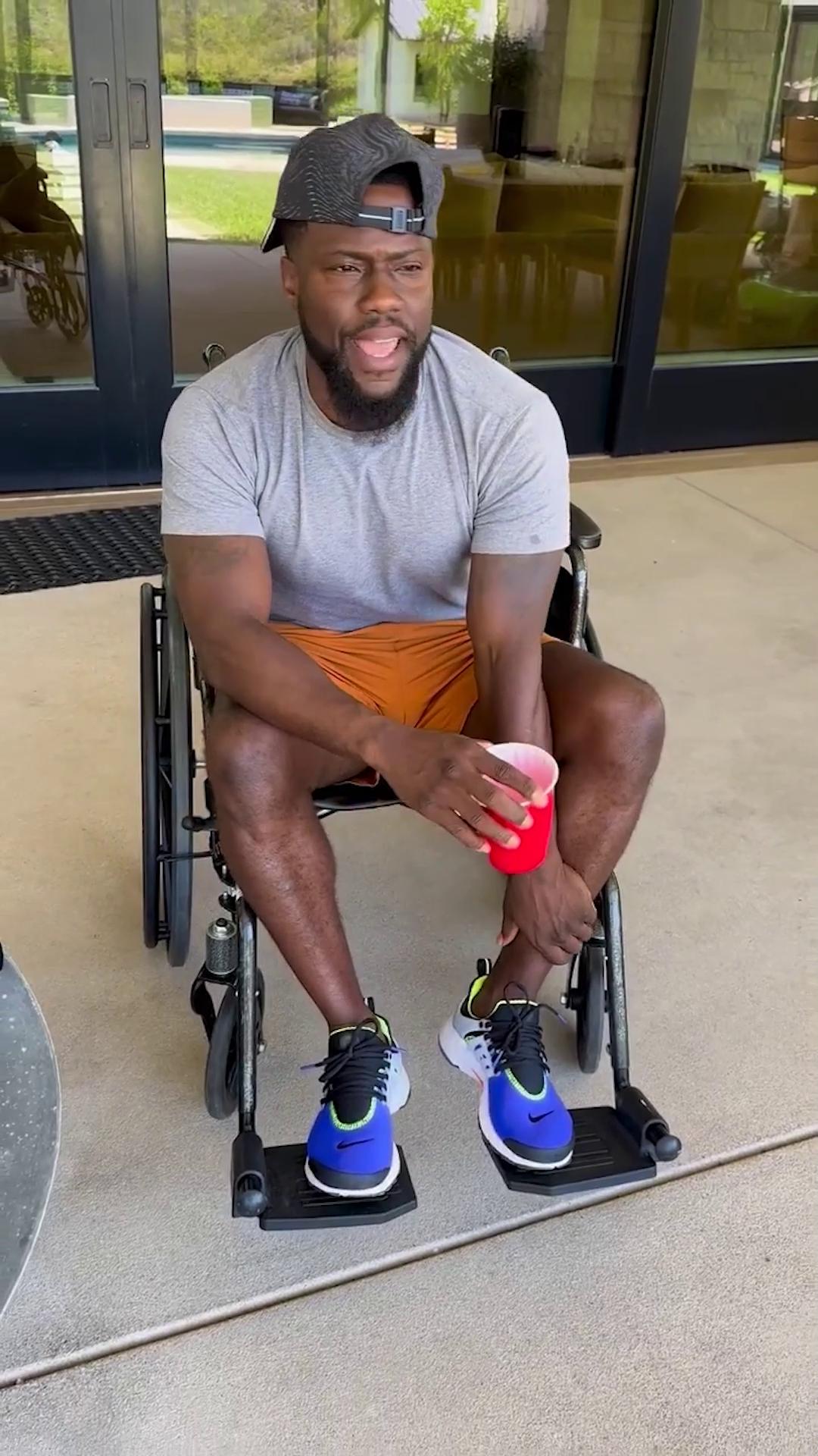 NFL Player Forced Kevin Hart To A WHEELCHAIR ♿ | ClutchPoints